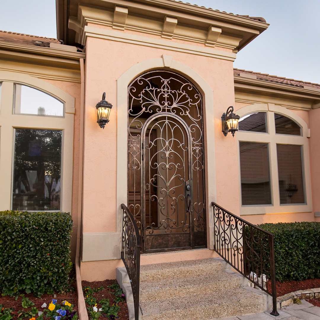 Wrought Iron Gates | Custom Iron Gates | Colonial Iron Doors